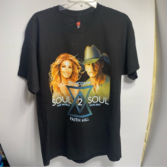 Hanes | Shirts | Tim Mcgraw Faith Hill Soul To Soul Tour Shirt 27 Large ...